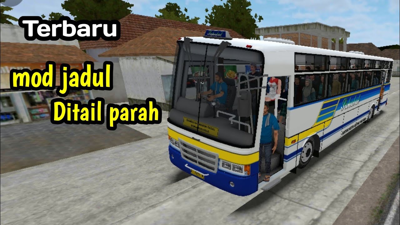 mod bussid bus jadul ditail sekalih - YouTube