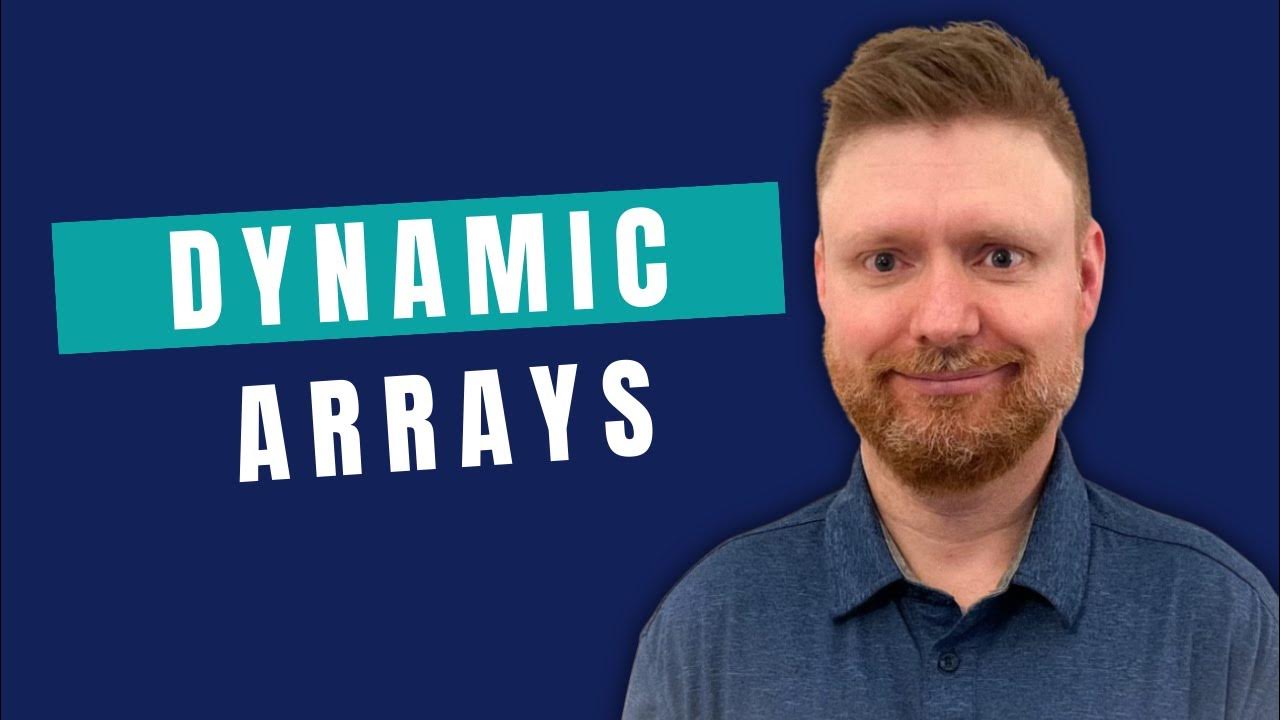 Dynamic Arrays Youtube
