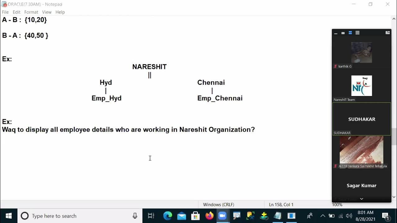 #ORACLE - PL SQL DEVELOPER FULL COURSE - OPERATORS (PART 2) - 17 - YouTube
