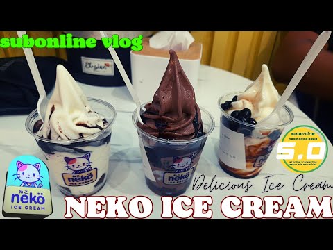 NEKO ICE CREAM - Delicious Ice Cream - subonline vlog - YouTube