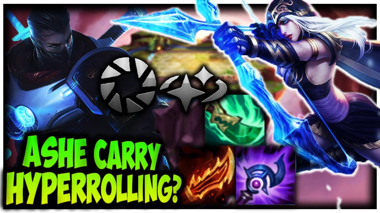 ASHE CARRYING 3 STAR UNITS ?! - TFT Galaxies - Teamfight Tactics - YouTube