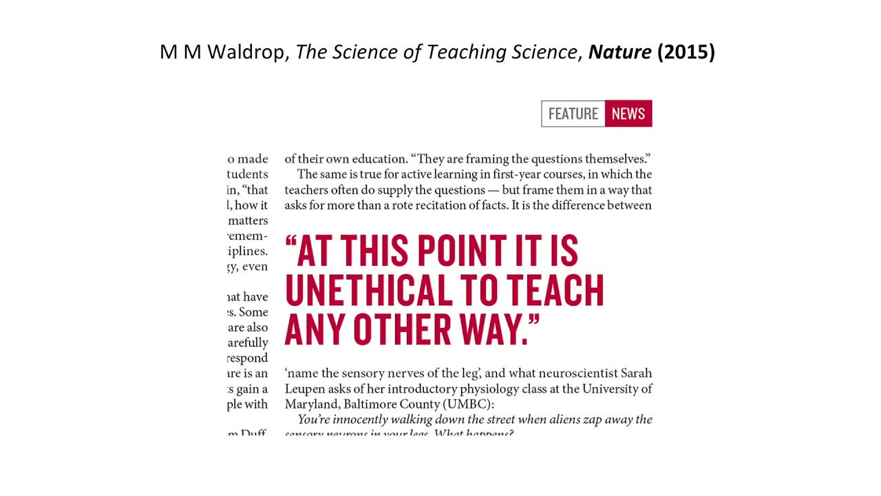 ACTIVE LEARNING MAKES STUDENTS THINK LIKE PHYSICISTS • Prof. Gorazd ...