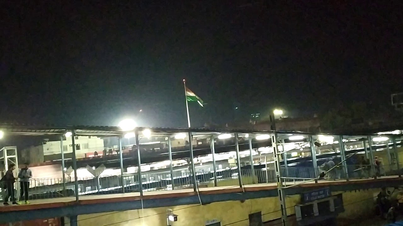 REWARI JUNCTION. ( REWARI RAILWAY STATION ) AT NIGHT REWARI JUNCTION ...