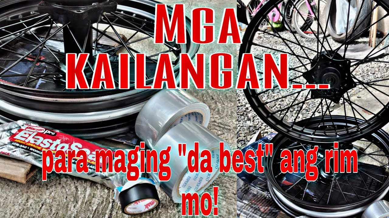 Paano gawing TUBELESS kahit naka-RAYOS | TUTORIAL | Don Albiza - YouTube