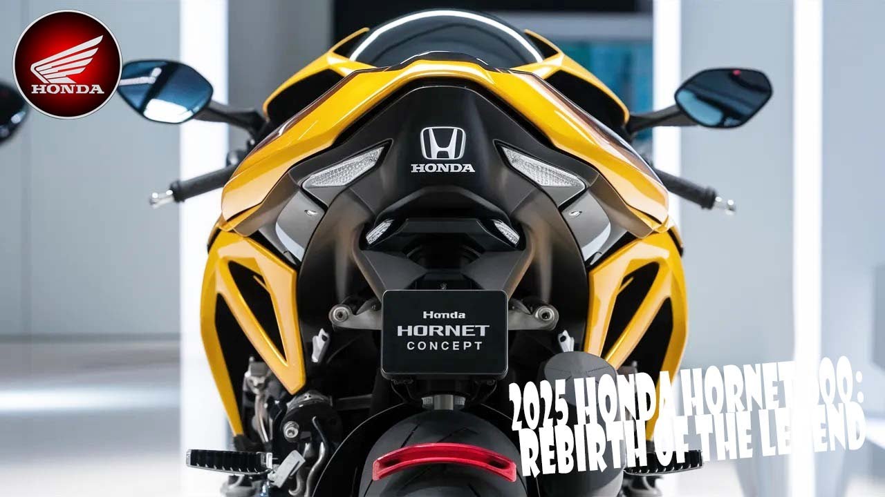 2025 Honda Hornet 600: Rebirth of the Legend - YouTube
