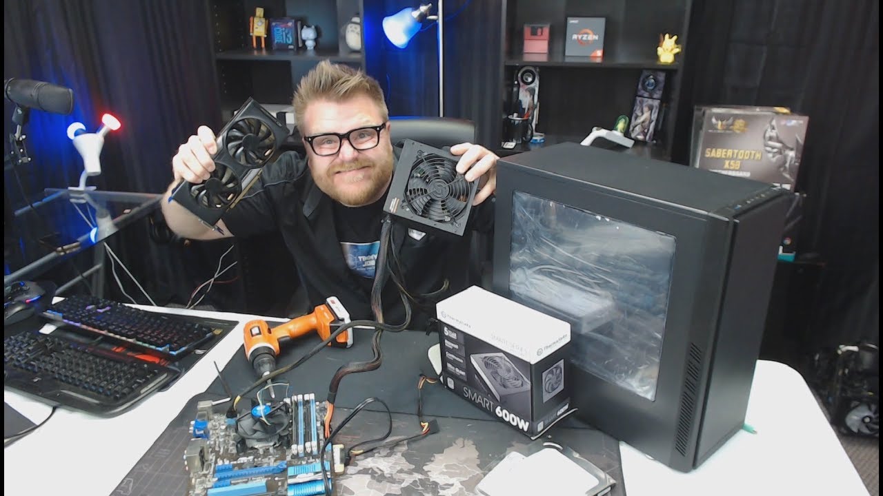Building a $500 PC with Timmy Joe - FINALLY I CAN STREAM ON YT - YouTube