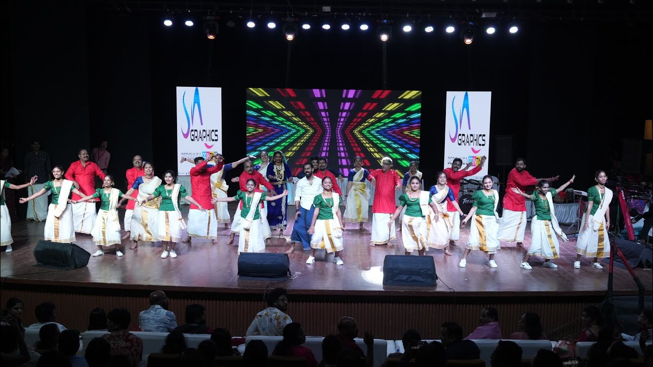 Malayalam Nadan Dance Performance | Surjit & Team | Malayalam Cinema ...