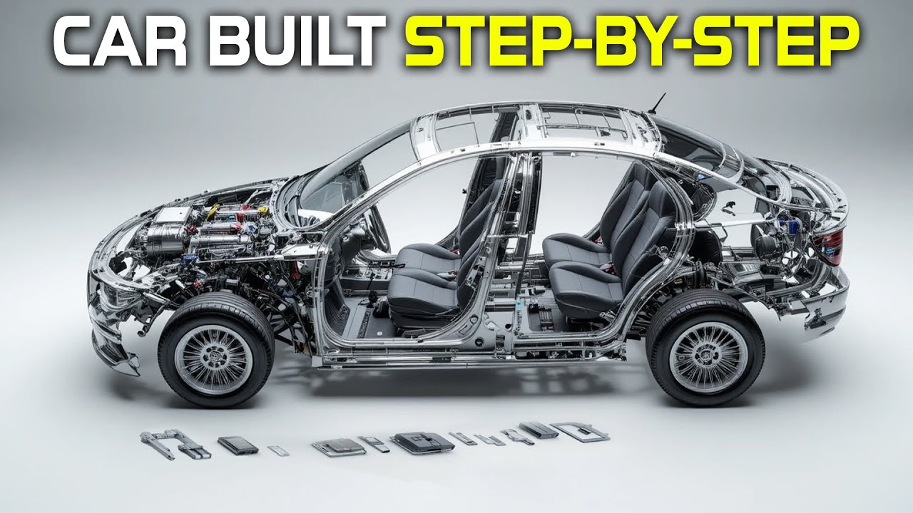 The Complete Car Manufacturing Process | How Cars Are Made - YouTube