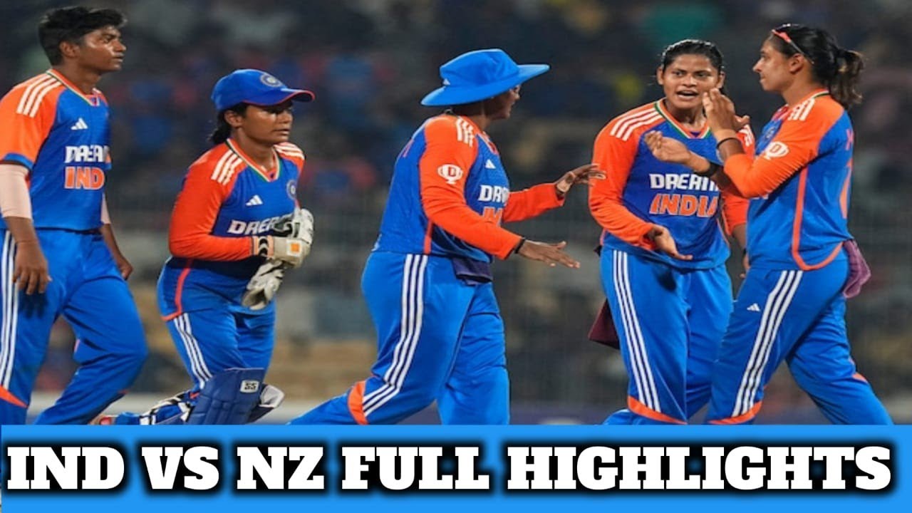 IND W vs NZ W HiGHLIGHTS 2024 !! India vs Newzealand T20 World Cup ...