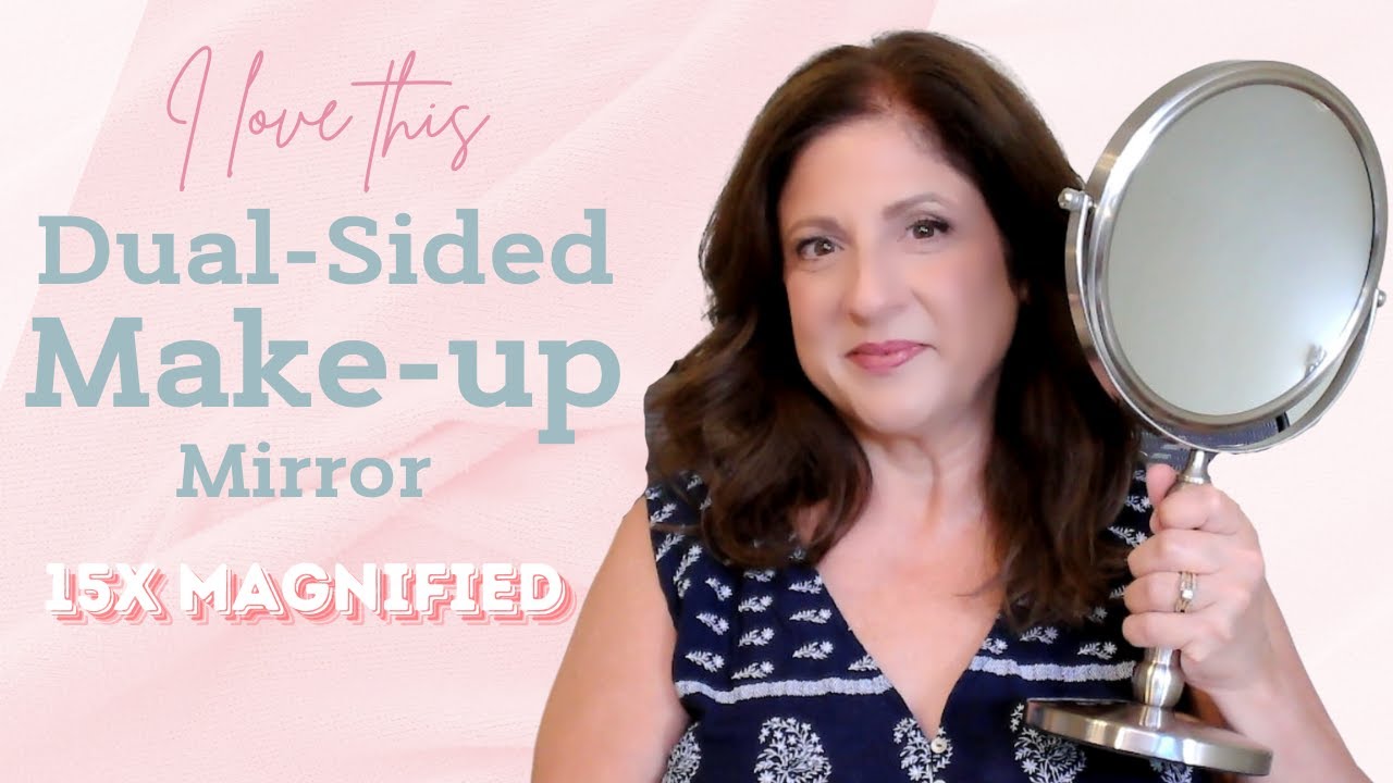 Looking for dual-sided makeup mirror? This is it! - YouTube