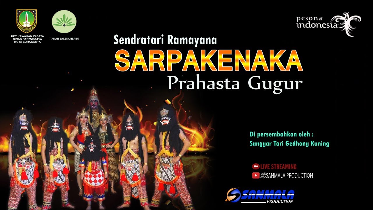 LIVE SENDRATARI RAMAYANA SARPAKENAKA PRAHASTA GUGUR || TAMAN ...