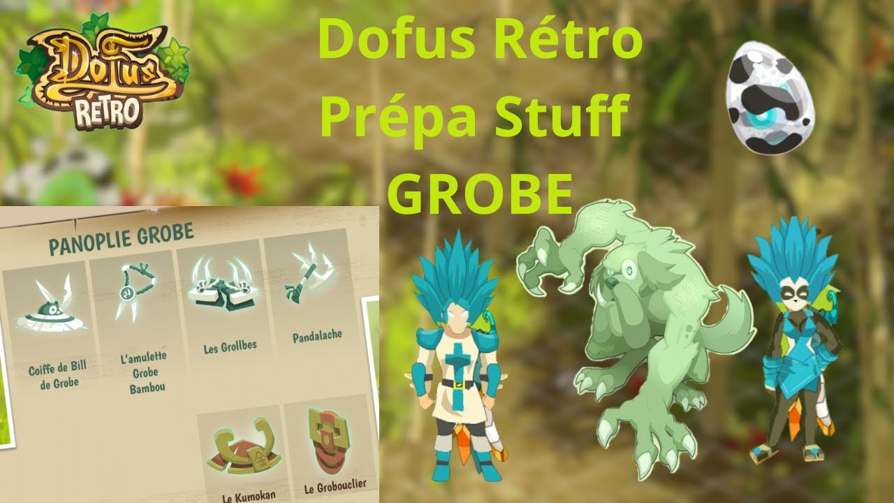 Dofus Rétro, Préparation STUFF GROBE, MAJ 1.44 !!!!🔥🤯 - YouTube