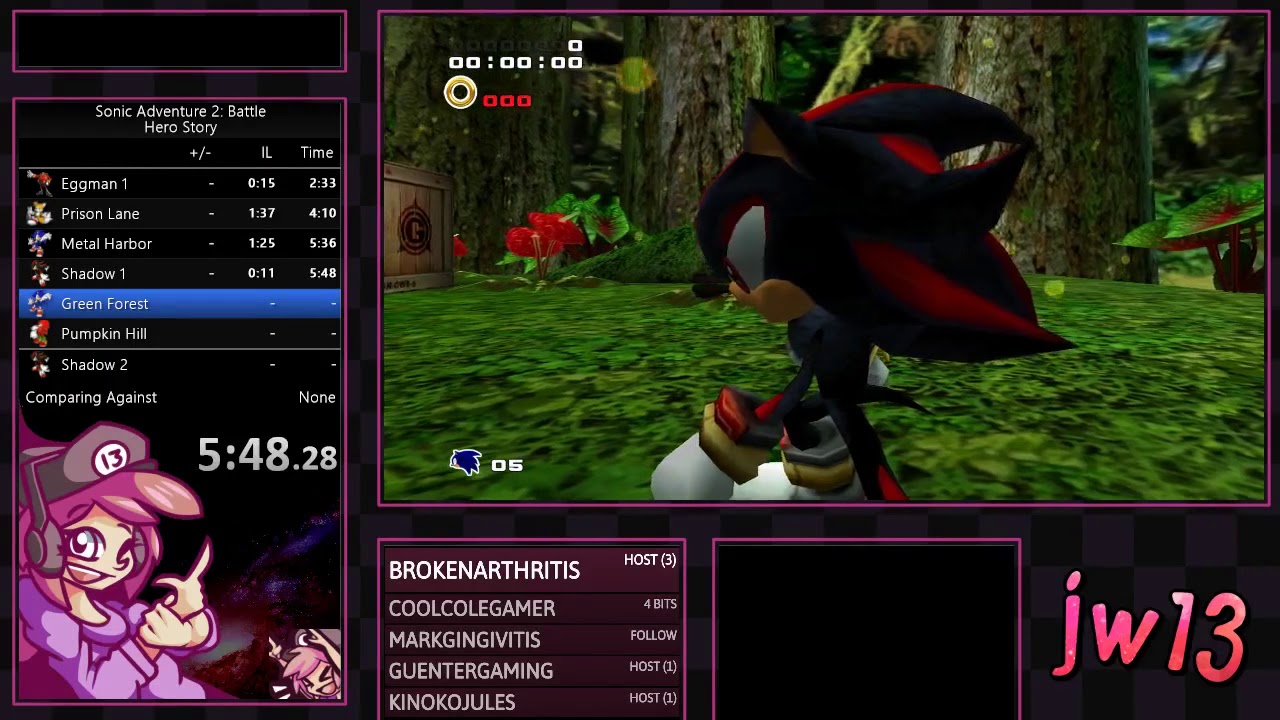 SA2 | Hero story in 24:45.27 IGT - YouTube
