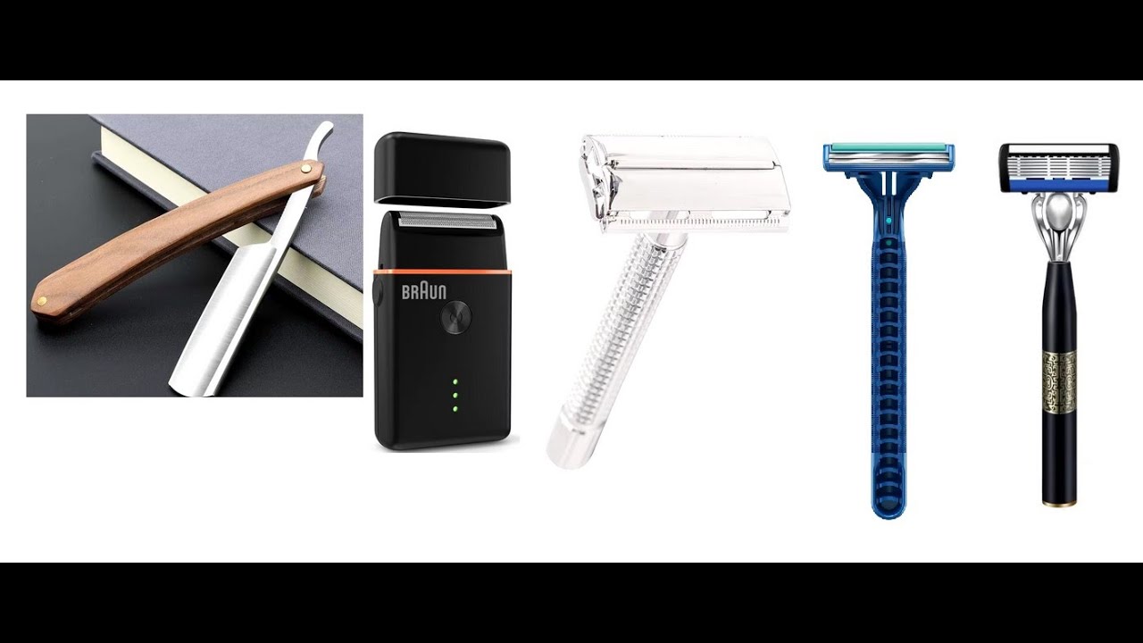 My Various Shaving Razors - YouTube