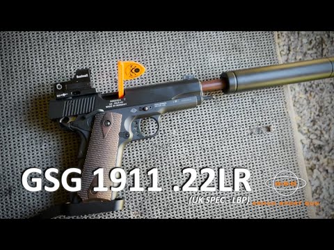GSG 1911 .22LR Overview - YouTube