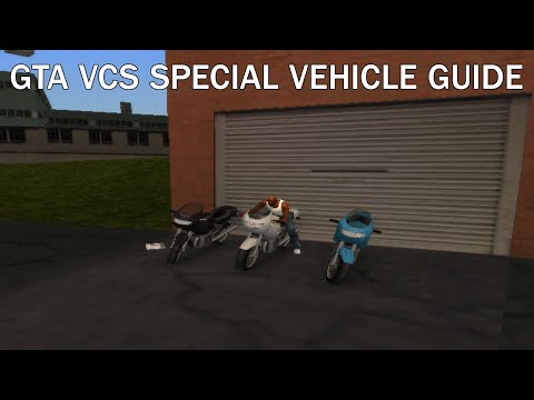 GTA VCS Special Vehicle Guide: UH/FP/PP/EC PCJ-600's from Port Sports