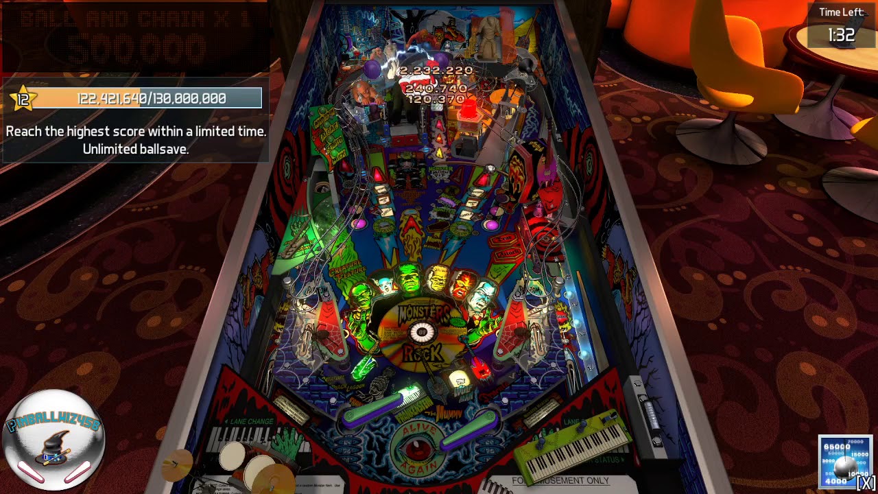 Pinball FX3 - Monster Bash (5 Minute Challenge) - YouTube