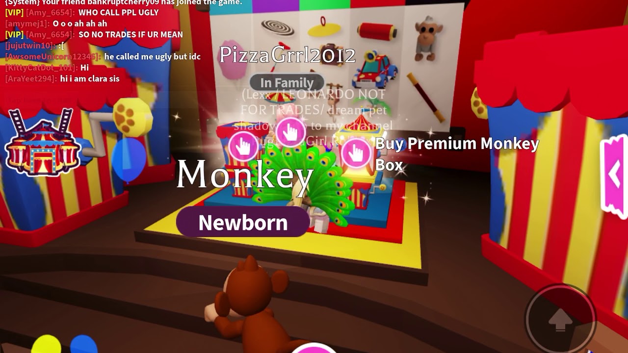 Adopt Me Monkey Fairground! Adopt Me update Review - YouTube