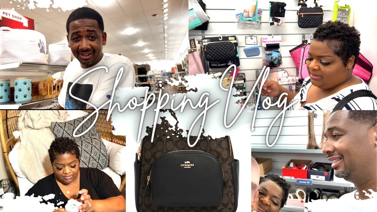 SHOPPING VLOG + COME SHOP WITH US + MY FIRST DESIGNER BAG - YouTube