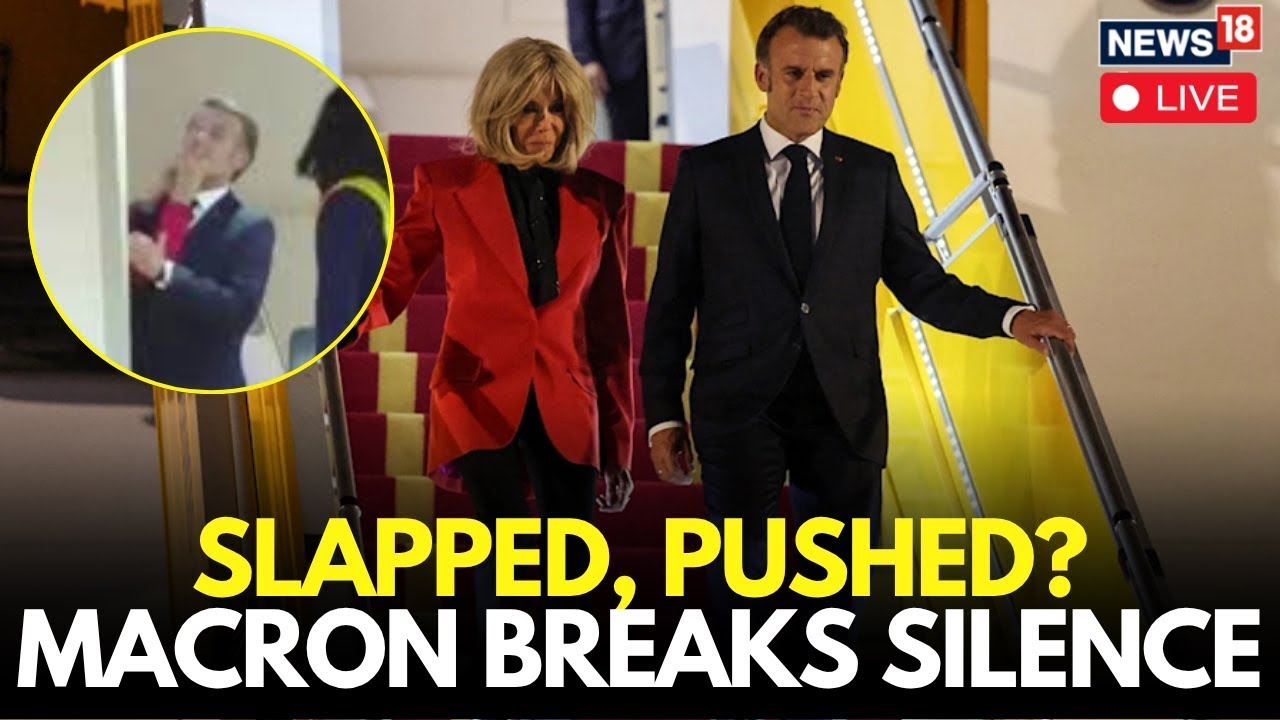 LIVE Macron Reacts To Viral Video Of Wife Brigitte Slapping Him: 'We ...