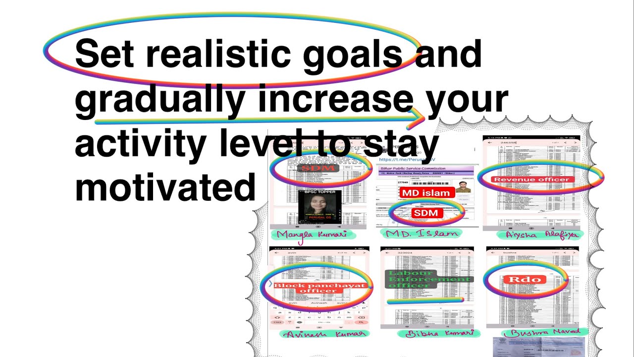 Set a realistic goal and gradually increase your level #bpsc - YouTube