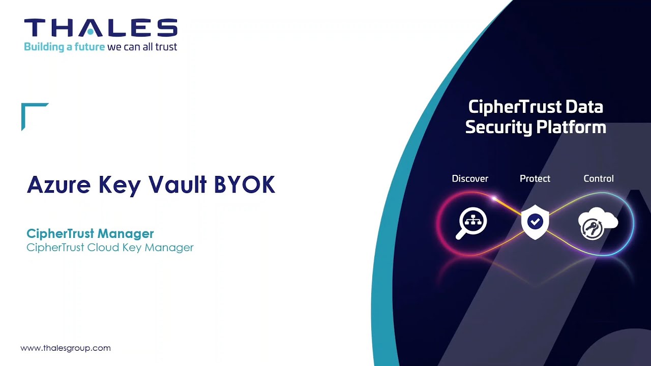 CipherTrust Cloud Key Management on Azure - YouTube