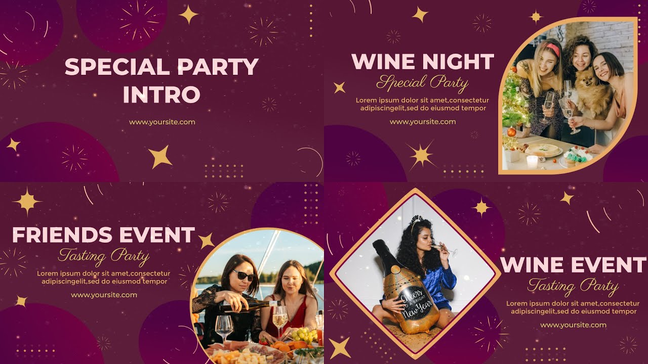 Special Party Invitation Intro After Effects Template | Video Templates ...