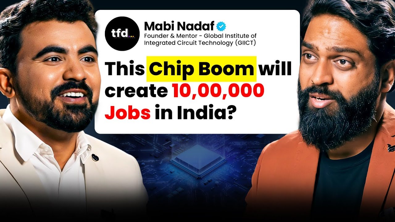 Semiconductors, Unemployment & India’s Future | GIICT Institution | Mabi Nadaf | TFD - YouTube