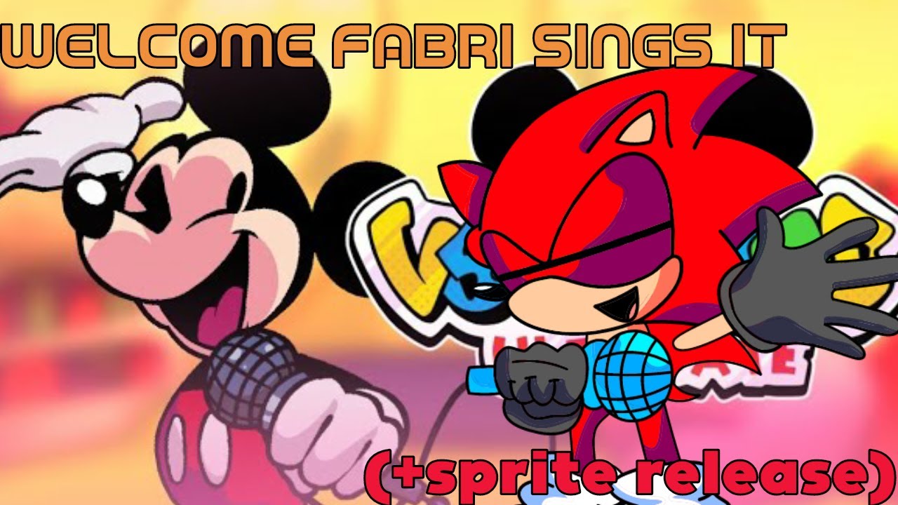 Welcome Fabri Sings It | FNF VS Mouse Ultimate | FNF Cover - YouTube