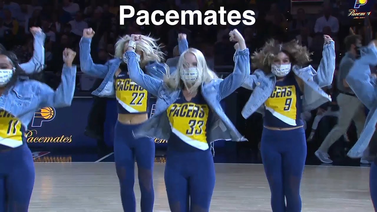 Pacemates (Indiana Pacers Dancers) - NBA Dancers - 12/8/2021 dance ...