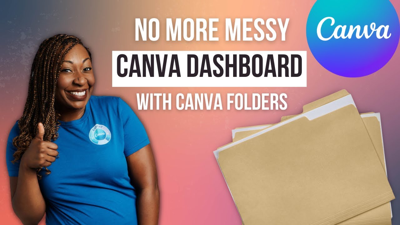 How I Clean Up My Canva Account with Canva Folders - YouTube