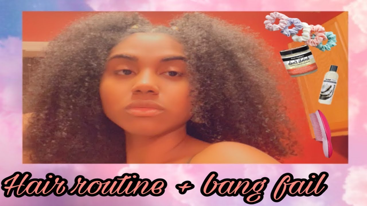 Styling Hair for the First Time After Huge Bang Fail - YouTube