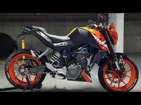 Customized KTM Duke 200 - YouTube