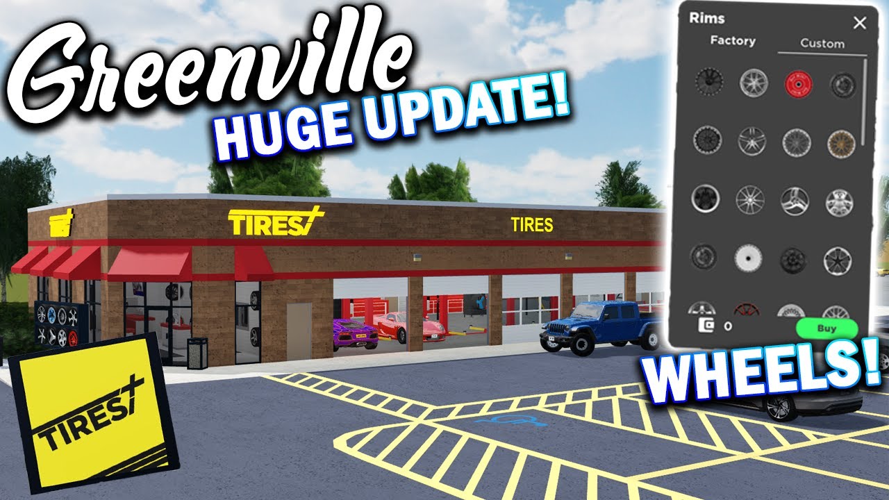 WHEEL CHANGING, SPIKE STRIPS, NEW BUILDING & MORE!!! || ROBLOX ...