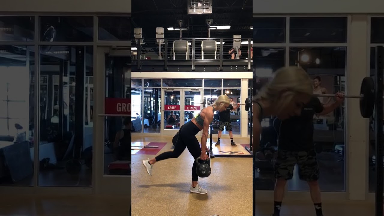 Double KB Single Leg RDLs - YouTube