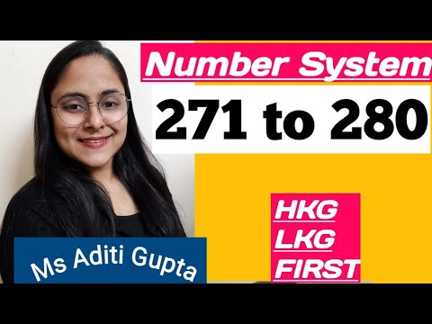 Number Names 271 to 280 , Number names , Number Names with spelling ...