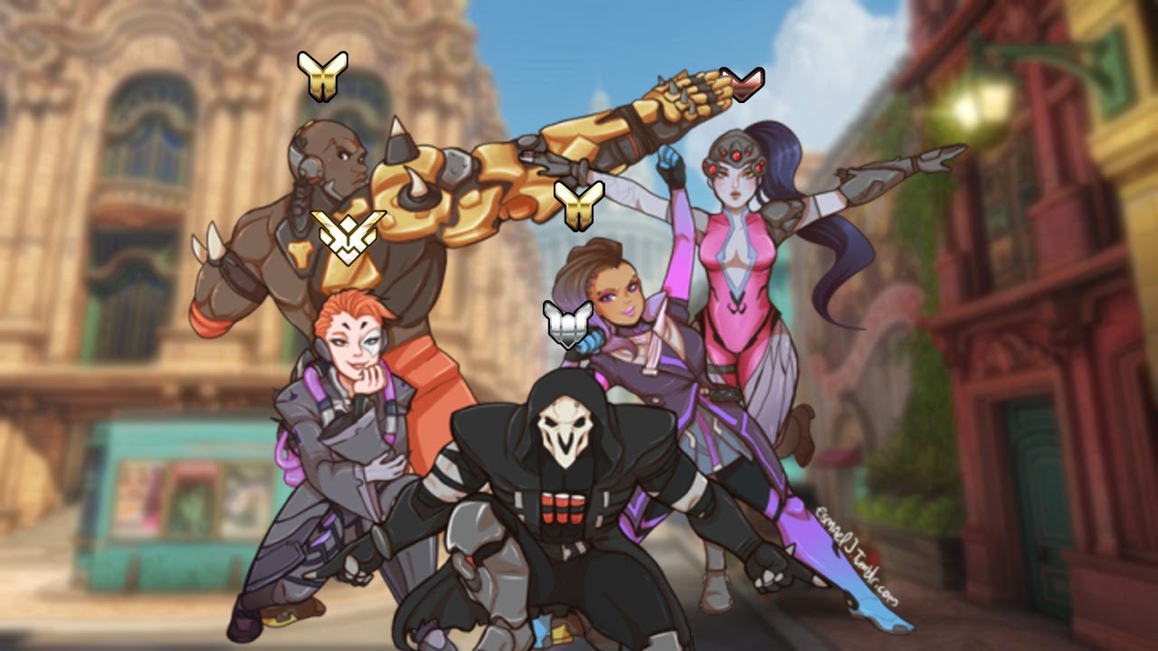 More Overwatch competitive | Pain - YouTube