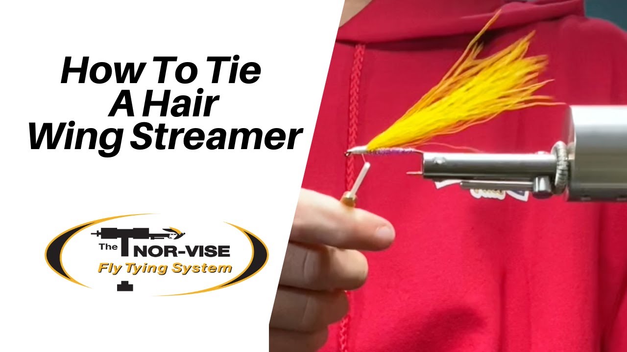 How To Tie A Hair Wing Streamer | Nor-vise Fly Tying Instructional ...