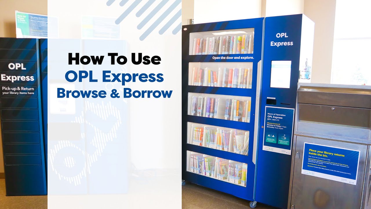 How To Use OPL Express Browse & Borrow - YouTube