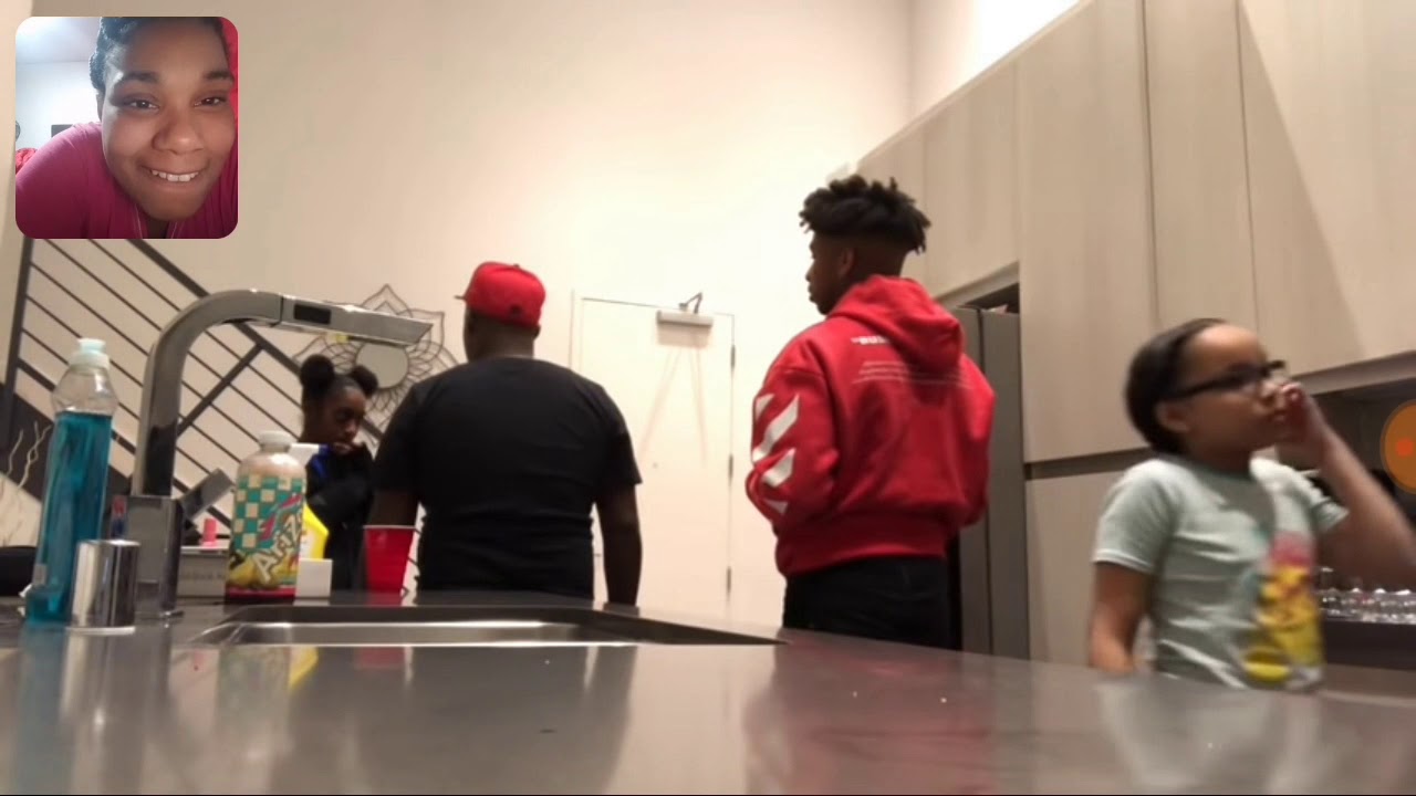 TeeTee I got a black eye prank on family (reaction video) - YouTube