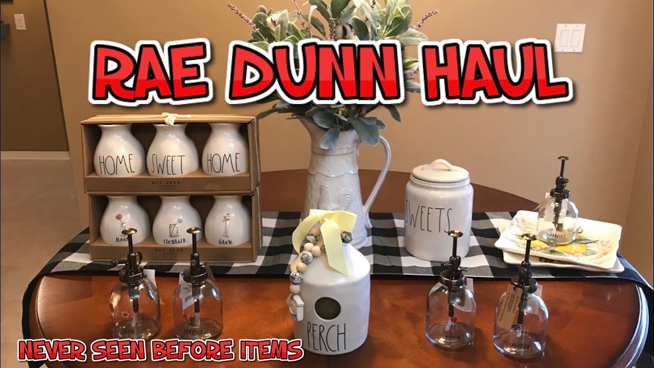 RAE DUNN HAUL//SHOP WITH ME🛒NEW ITEMS - YouTube