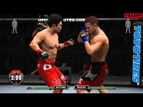 UFC Undisputed 3 Tournament Mode Middleweight Part 1 PS3
