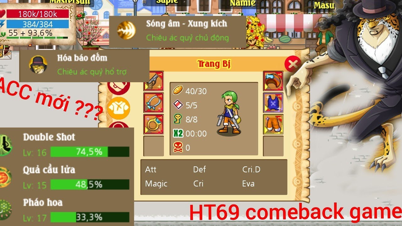 HTTH : HT69 comeback làm lại game | HTTH-HT69 - YouTube