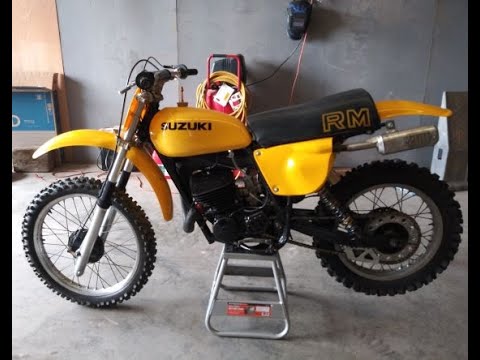 1978 Suzuki RM250 First Ride - YouTube