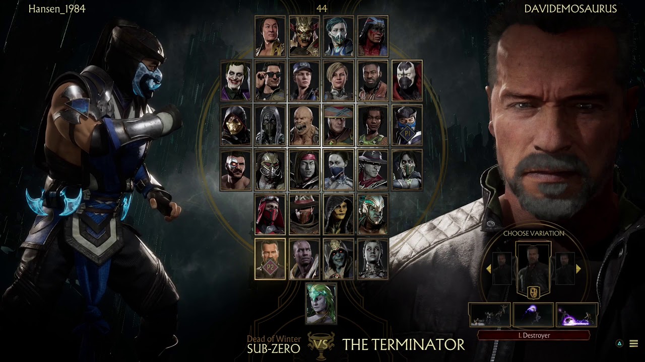 TERMINATOR VS SUB ZERO - YouTube