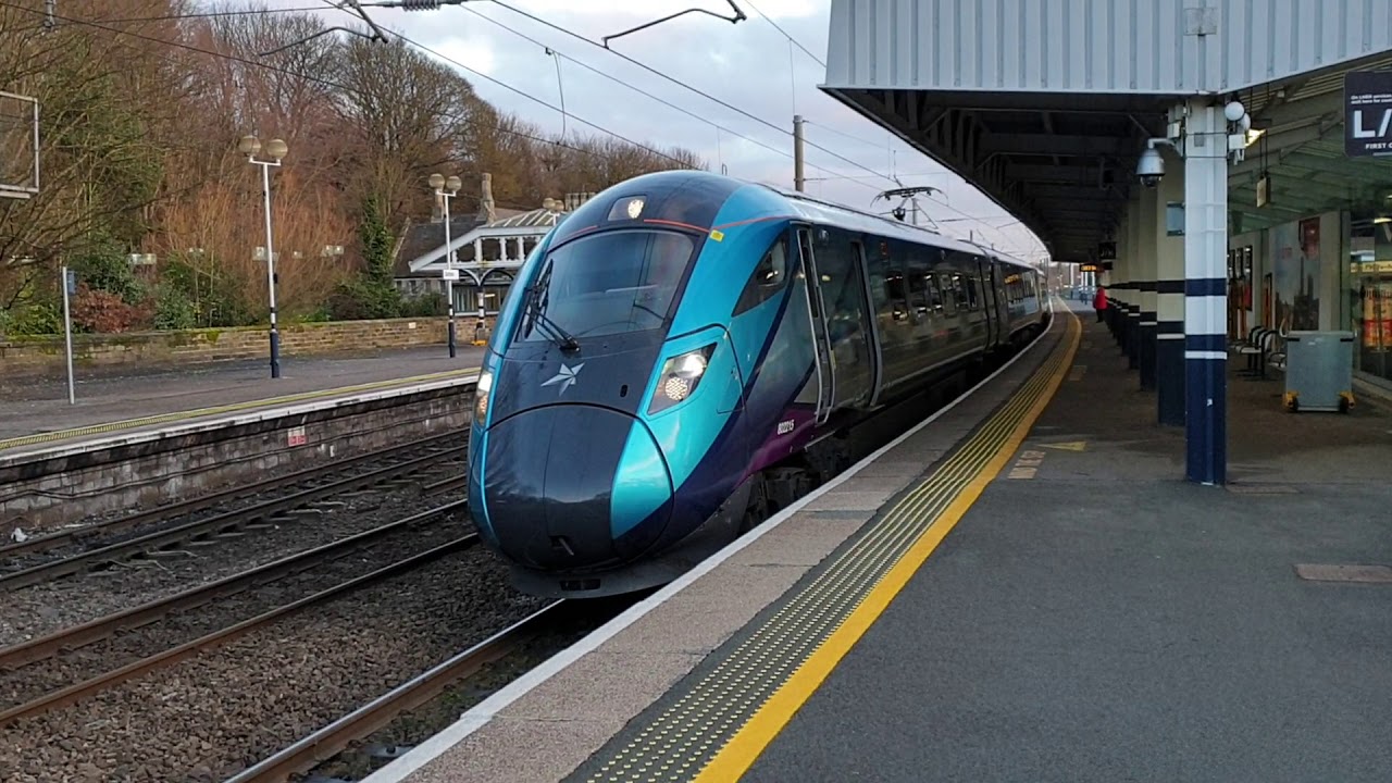 Transpennine express nova 1 HITACHI class 802 departing Durham station ...
