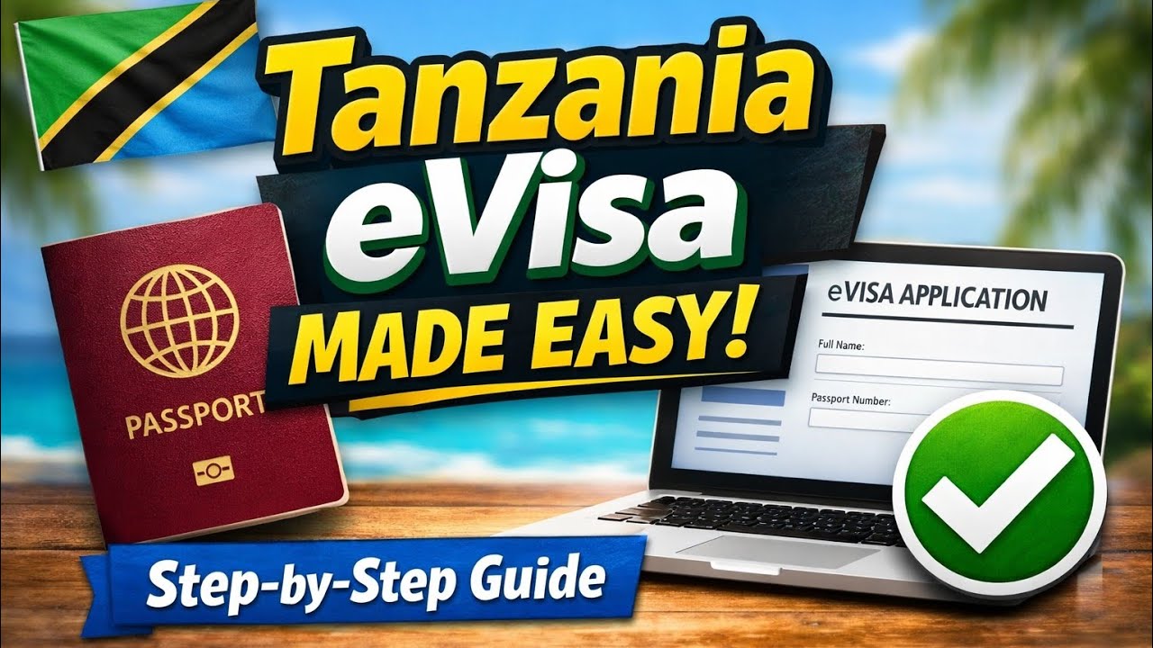 How to Apply for Tanzania eVisa | Step-by-Step Guide - YouTube