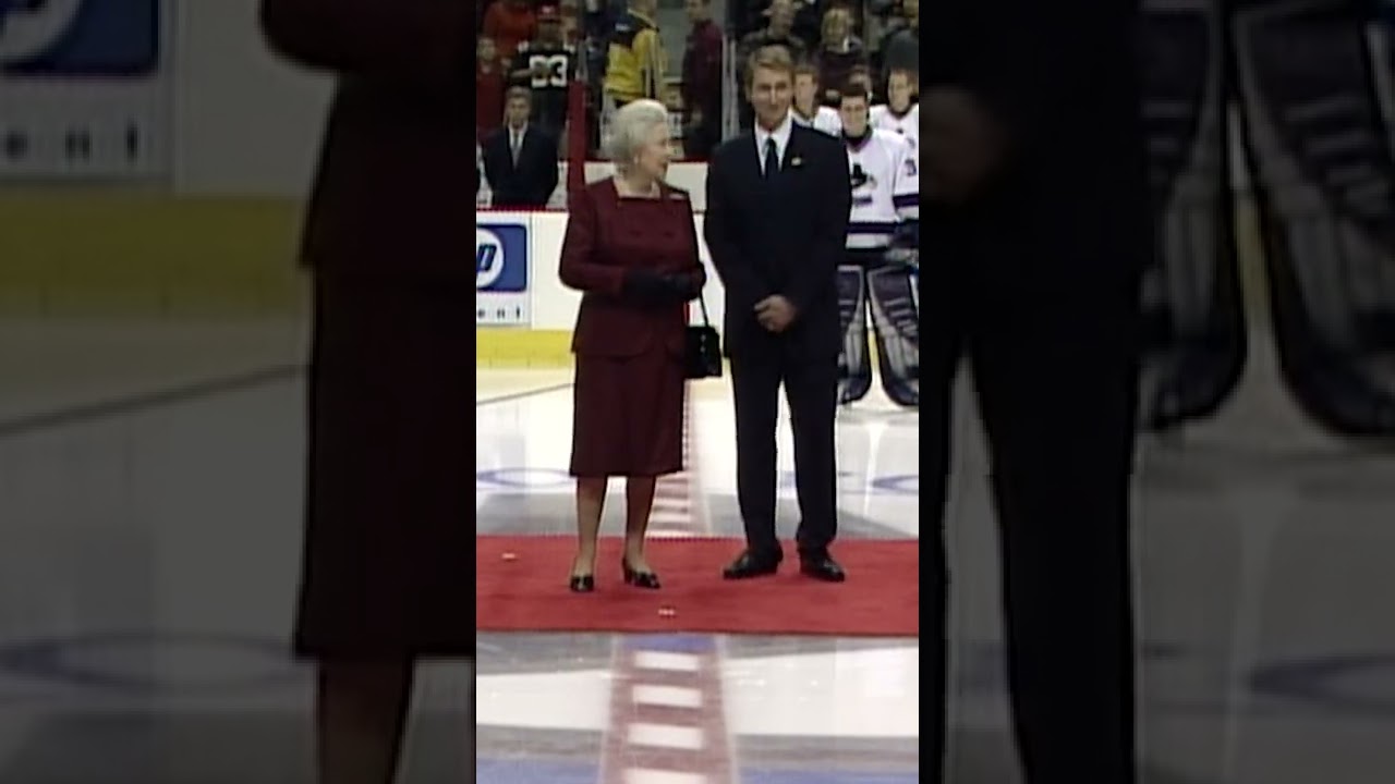 Queen Elizabeth II Puck Drop | #shorts - YouTube