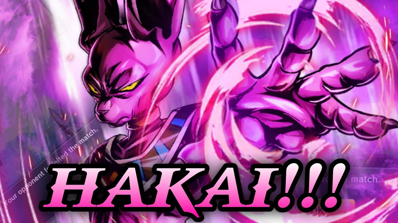 HAKAI!!! FEAR THE POWER OF THE GOD OF DESTRUCTION! | Dragon Ball ...