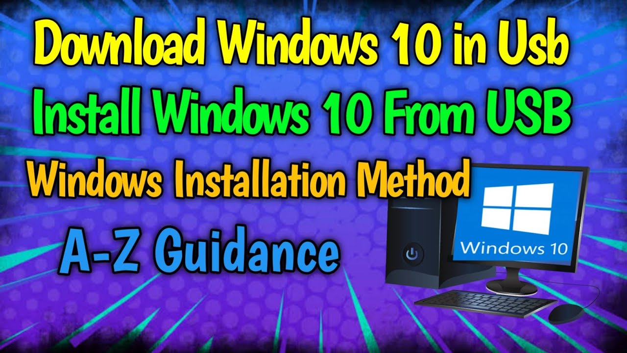 How To Download & Install Windows 10 Free - YouTube